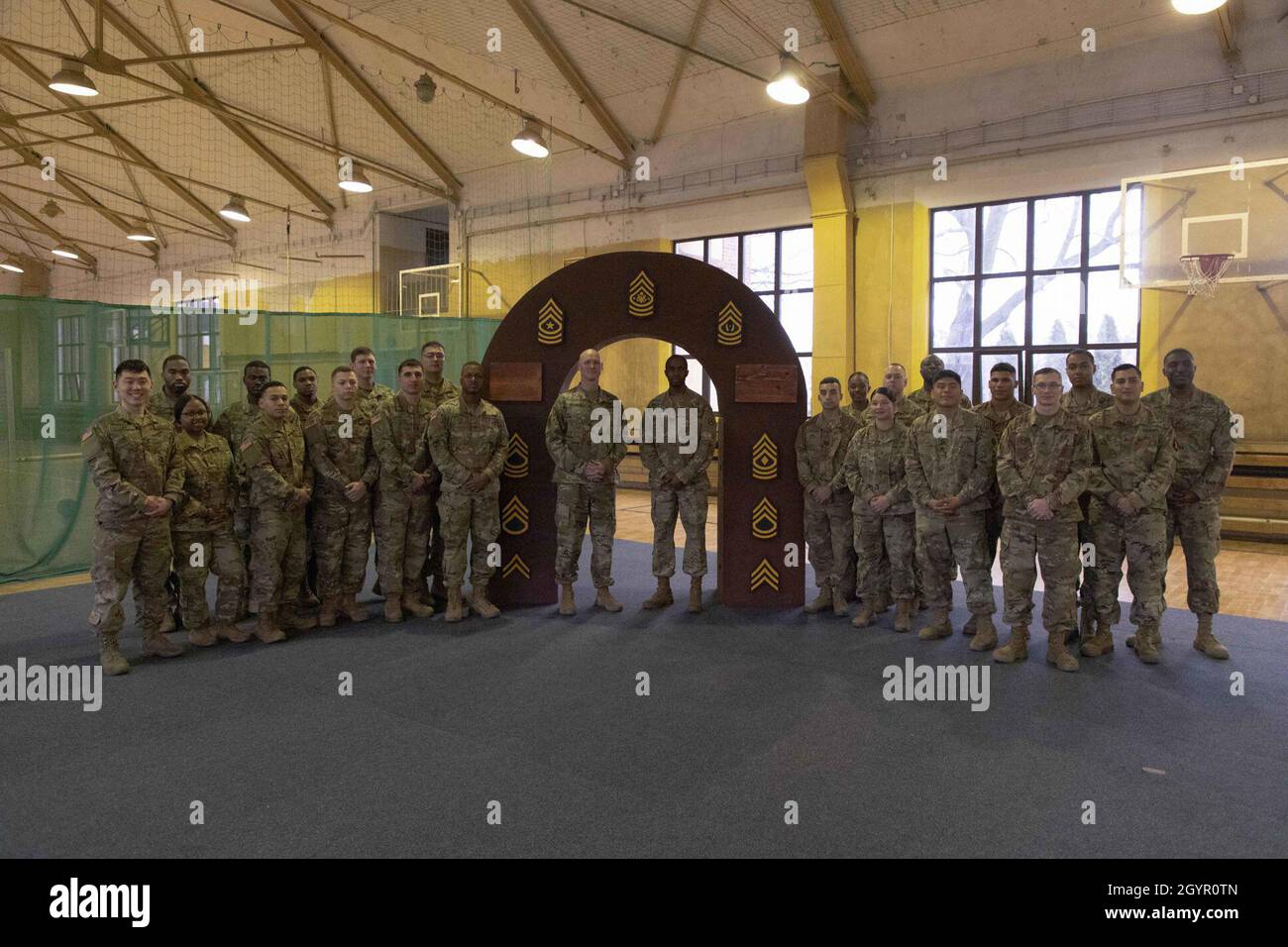 Command Sgt. Majors Paul J. Ellis, Command Sgt. Major of 330th ...