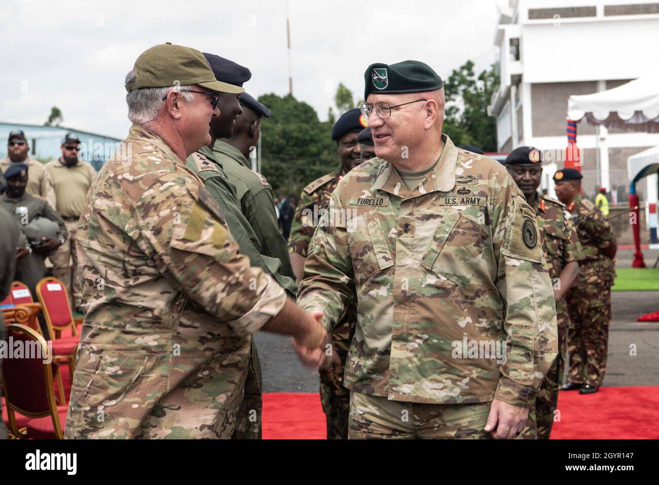 U.S. Army Maj. Gen. Michael D. Turello, commanding general of Combined ...