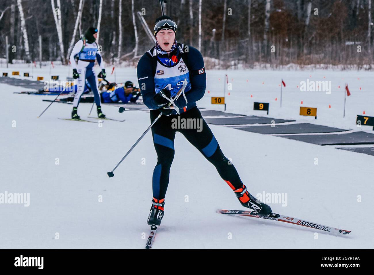 Robert Burnham of New Hampshire during the 2020 Eastern/Central ...