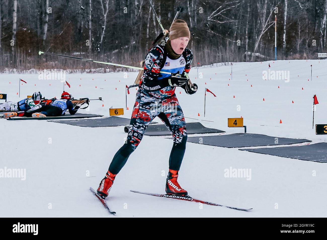 Conrad Roberts of North Dakota during the 2020 Eastern/Central regional ...