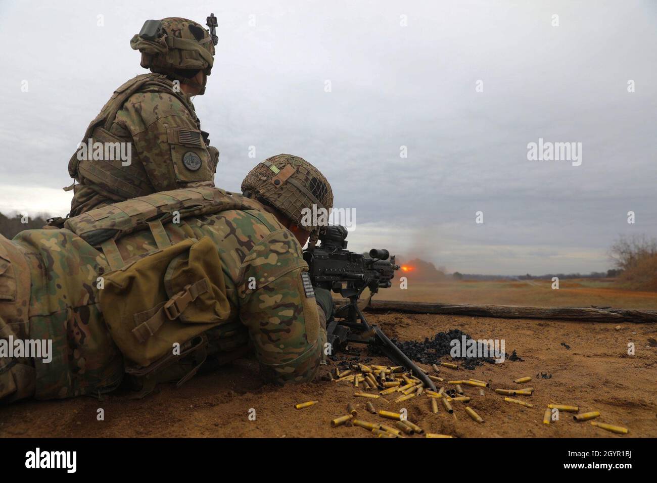 Army Sgt. 1st Class Derrick Smith, platoon sergeant, alpha troop, 1-75 ...