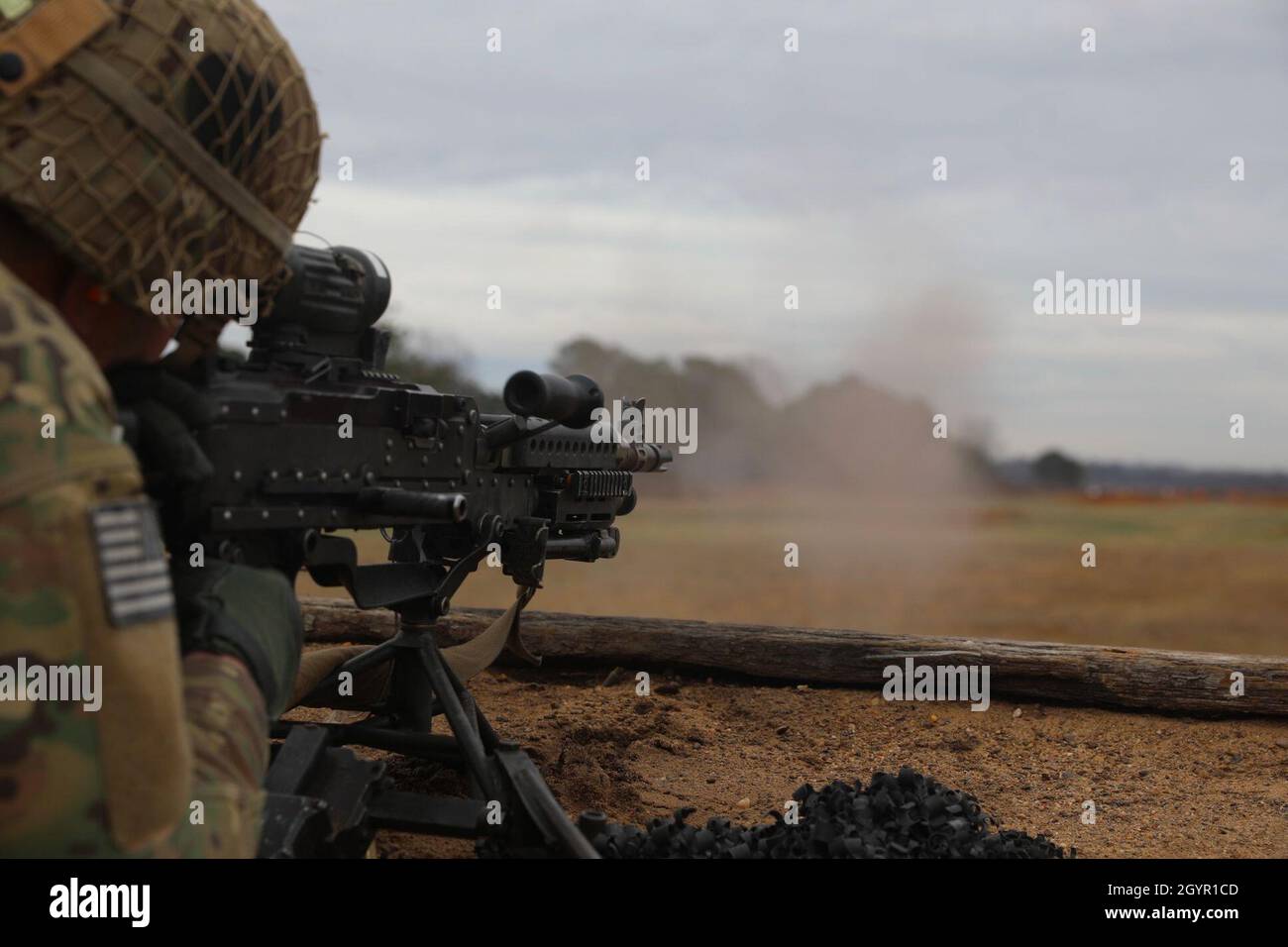 Army Sgt. 1st Class Derrick Smith, platoon sergeant, alpha troop, 1-75 ...