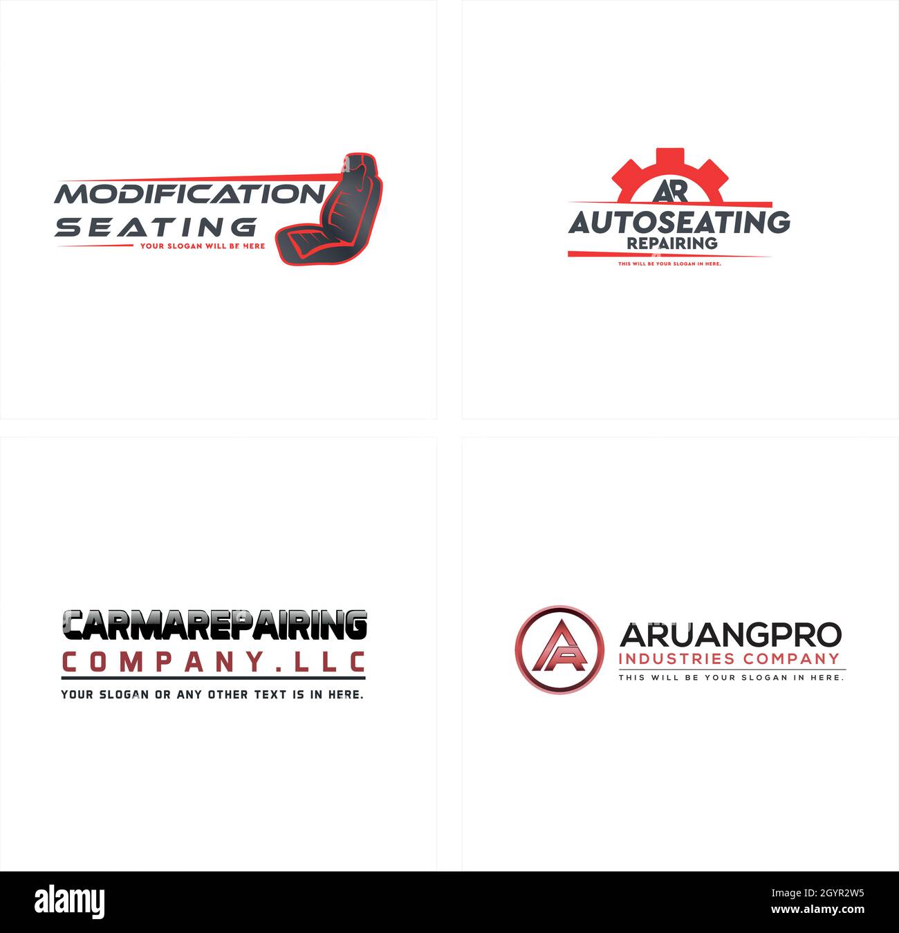 Modification repairing automotive logo design Stock Vector Image & Art ...