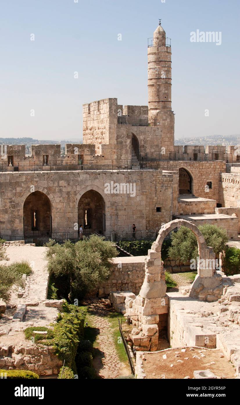 Tower david museum history jerusalem hi-res stock photography and ...