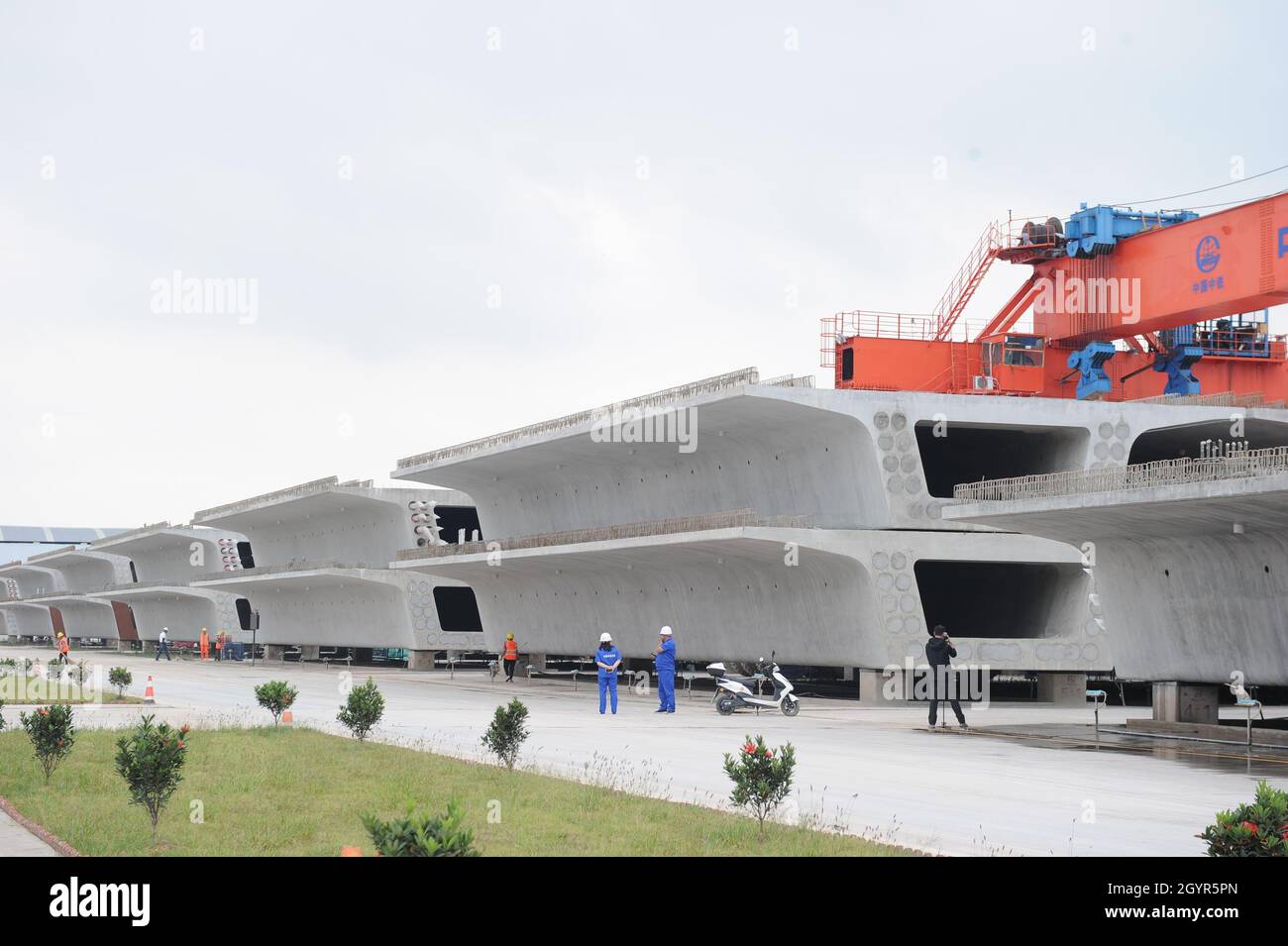 Luzhou, China. 9th Oct, 2021. On the morning of October 9, 2021, in ...