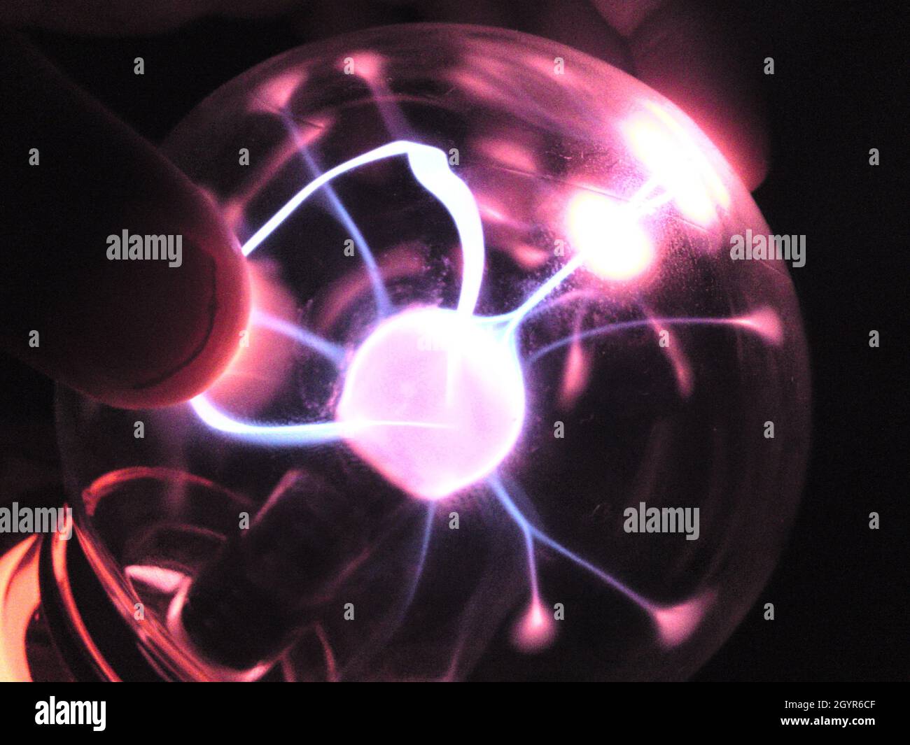 Laser lamp and hand hi-res stock photography and images - Alamy