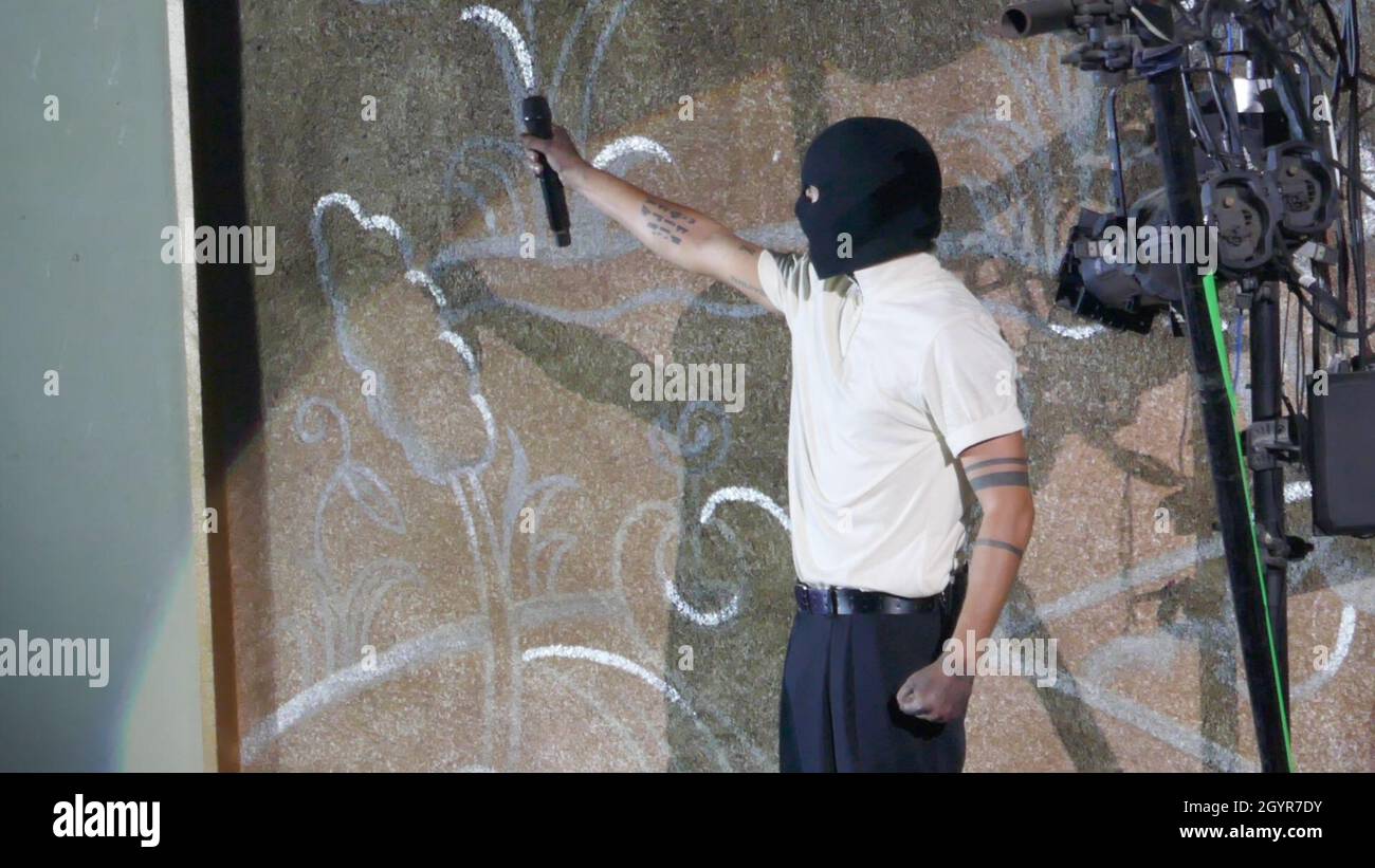 Los Angeles, California, USA 29th September 2021 Musician/singer Tyler ...