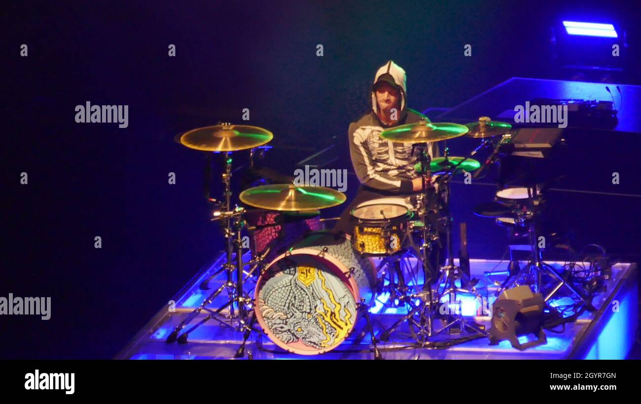 Los Angeles, California, USA 29th September 2021 Musician Josh Dun ...