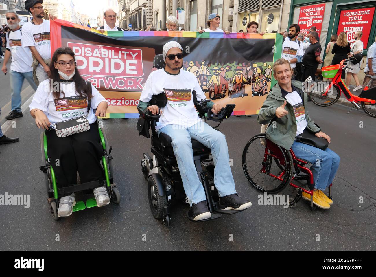 MARCH TO PROMOTE THE RIGHTS OF INCLUSION OF PEOPLE WITH DISABILITIES ...