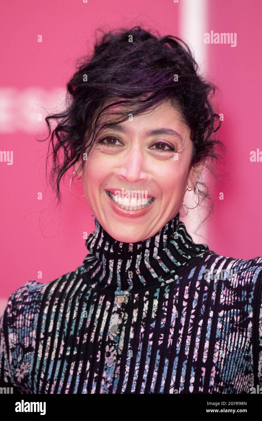Cannes, France. 09th Oct, 2021. Naidra Ayadi attends the opening ...