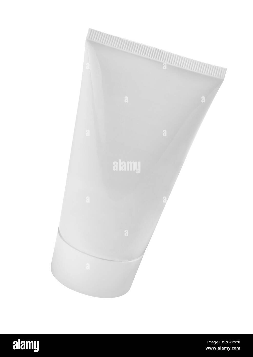 cream lotion beauty toothpaste white tube hygiene health care Stock ...