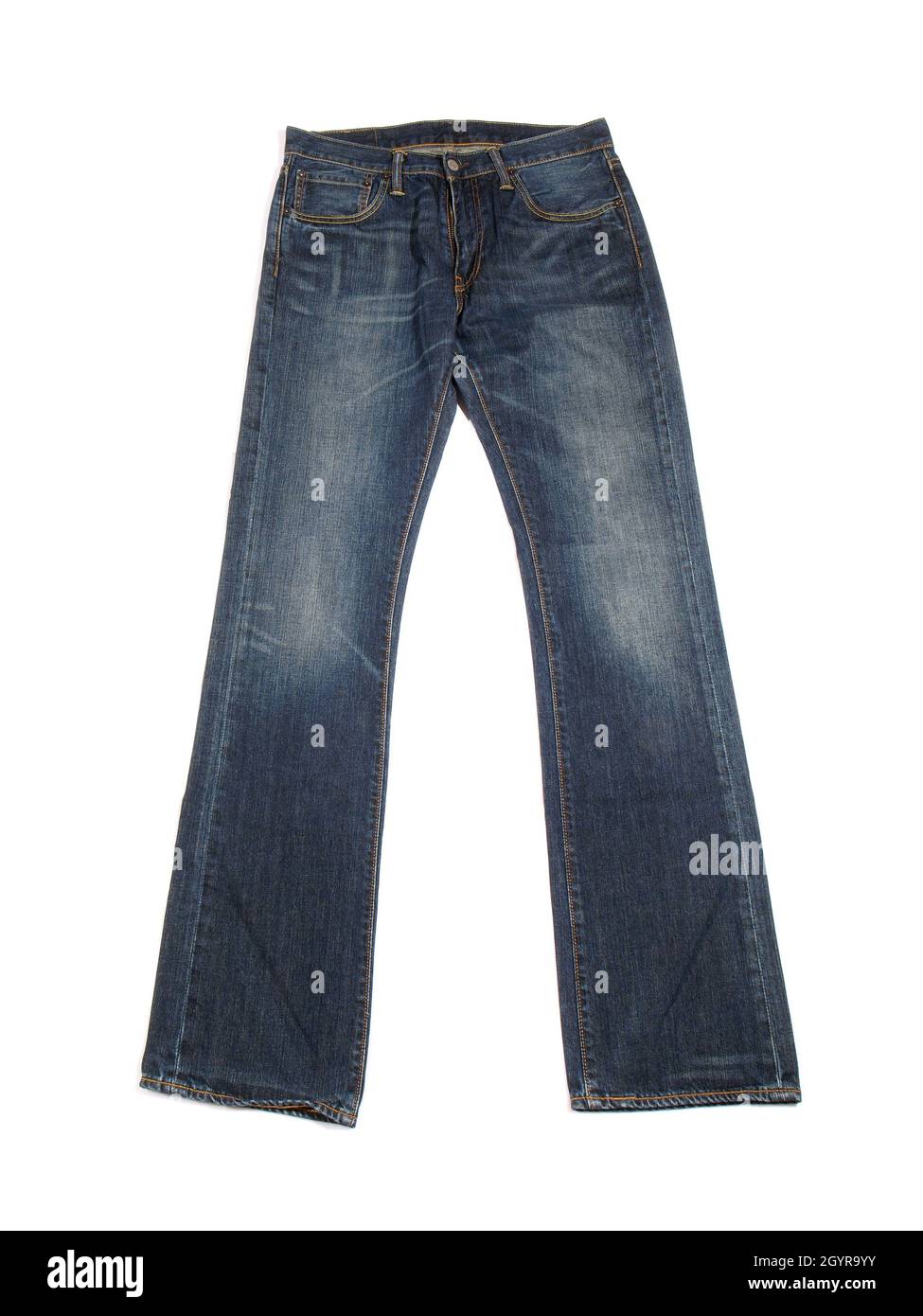 Jeans Front And Back Isolated High Resolution Stock Photography and ...