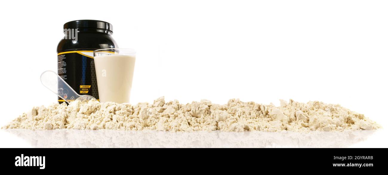 Glass vanilla milkshake cacao hi-res stock photography and images - Alamy