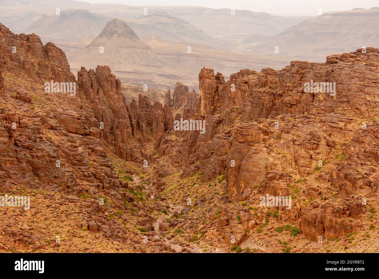 Sahara Desert Landscape Photographed in Morocco Stock Photo - Alamy