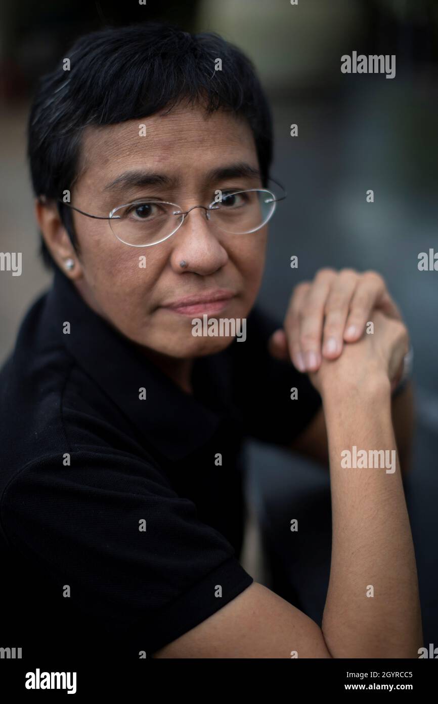 Maria ressa nobel peace prize hi-res stock photography and images - Alamy