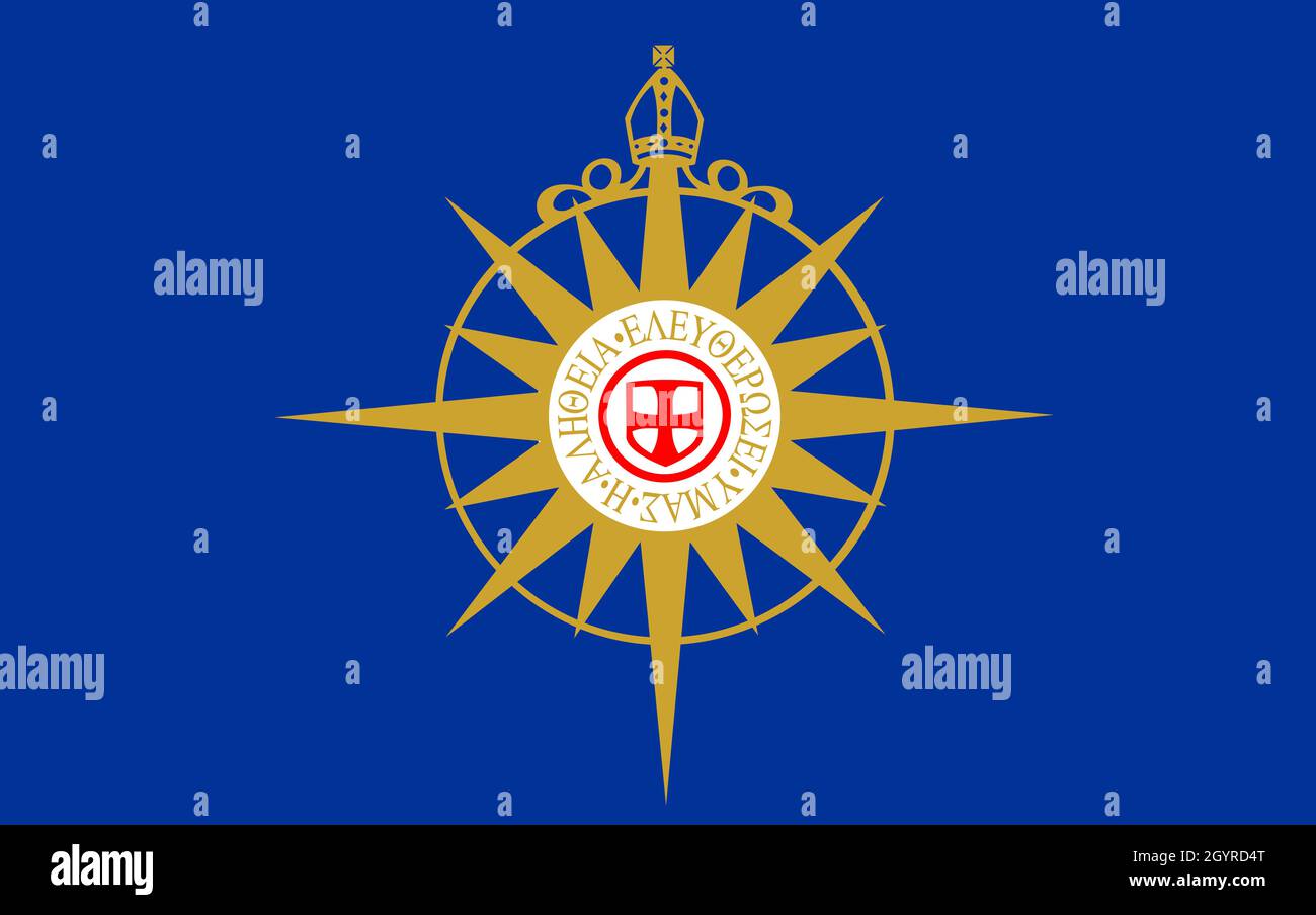 Top view of flag of Anglican rose . flag of united kingdom of great ...