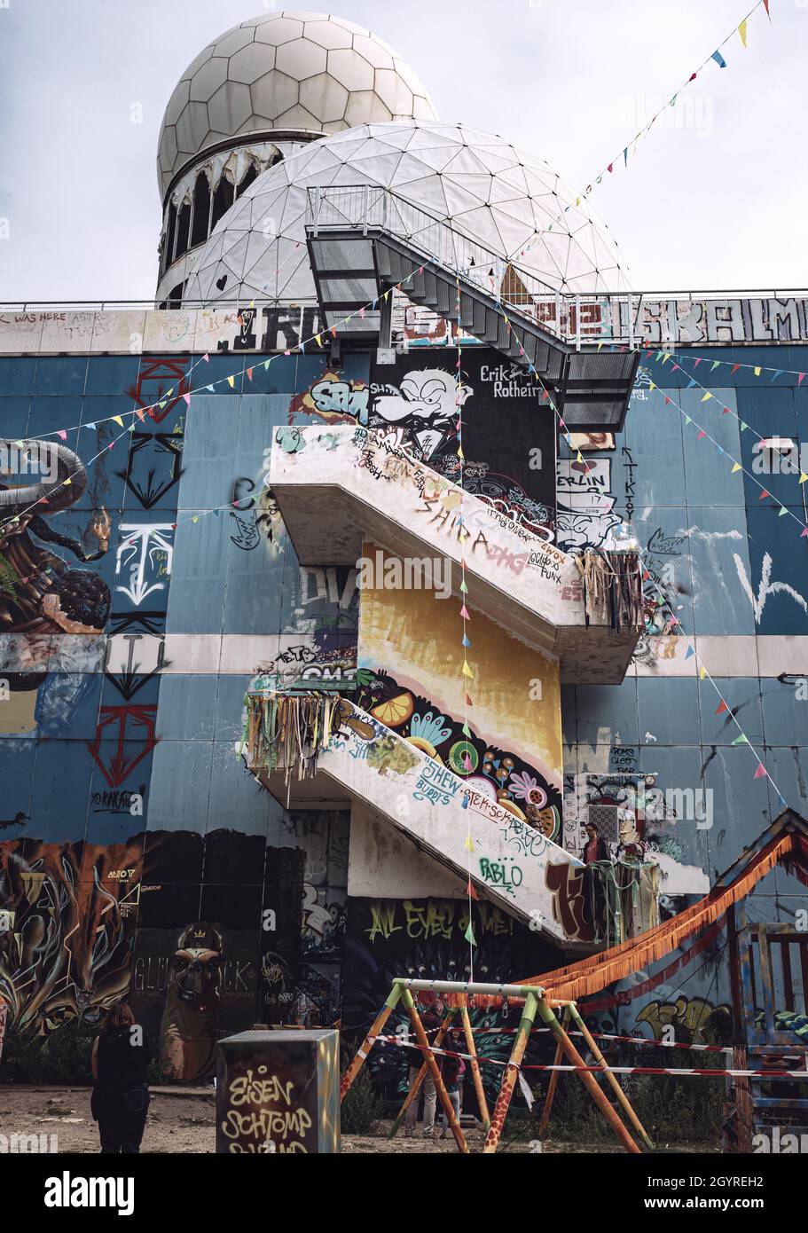 Teufelsberg Cold War Listening Station Berlin Stock Photo Alamy Teufelsberg Cold War Listening Station Berlin Stock Photo Alamy