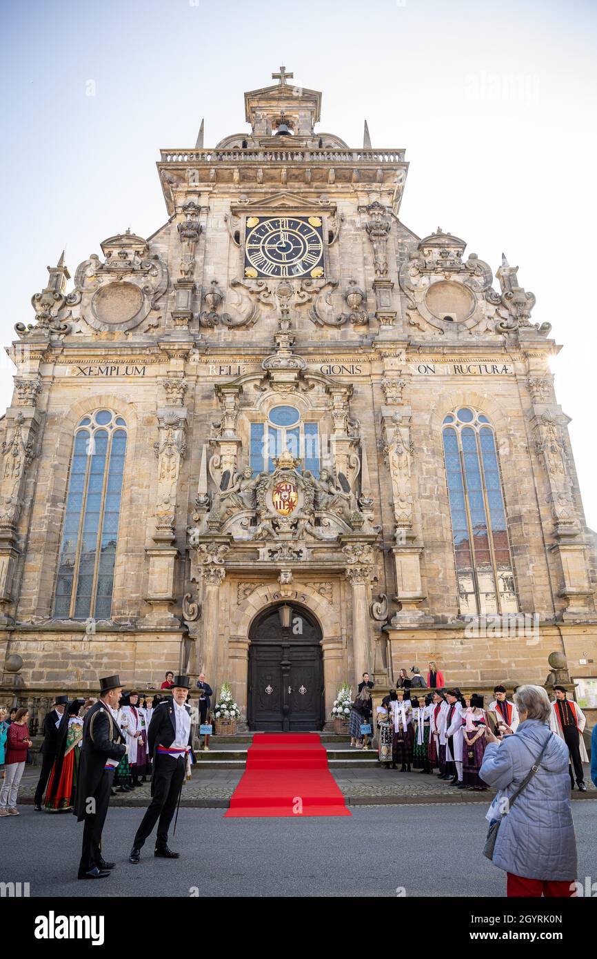 Buckeburg, Germany. 09th Oct, 2021. 09 October 2021, Lower Saxony ...