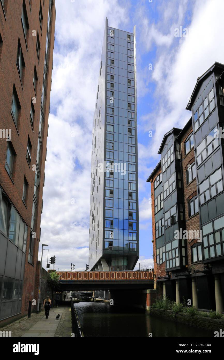 The AXIS tower, Deansgate, Greater Manchester, England Stock Photo - Alamy