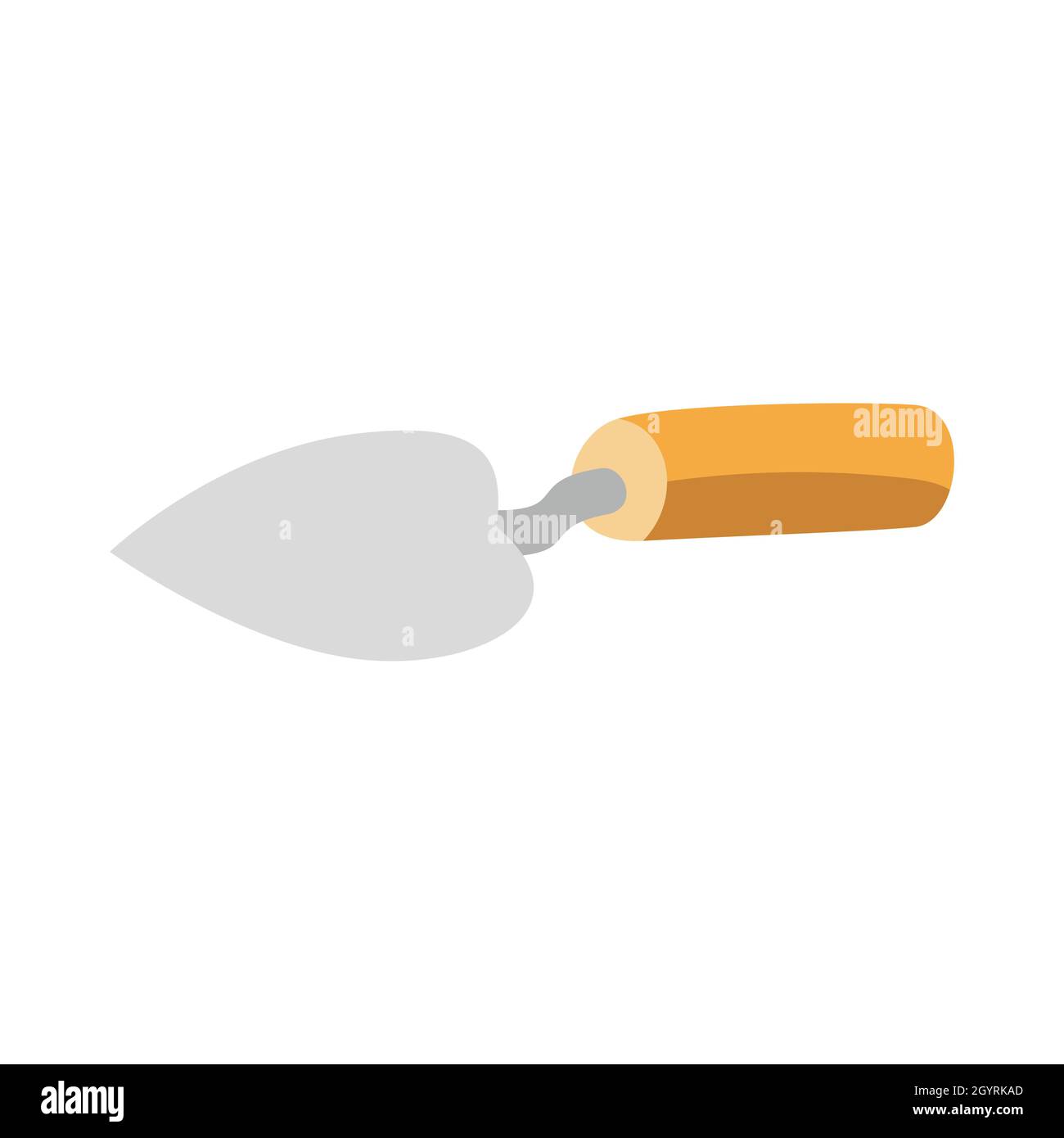 simple shovel vector drawing vector illustration Stock Vector Image ...