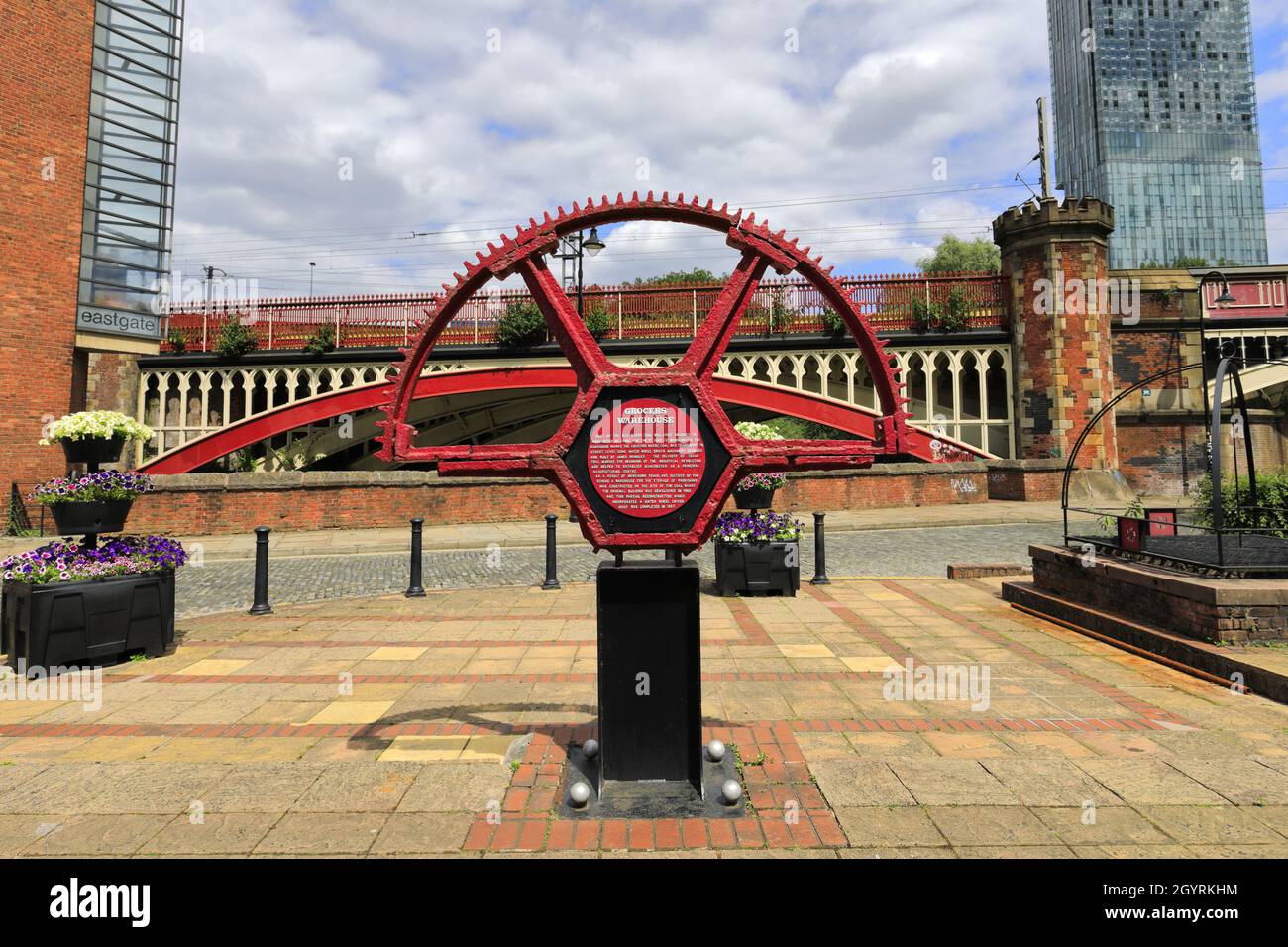 The Grocers Warehouse, Castlefield, Manchester, Lancashire, England, UK ...