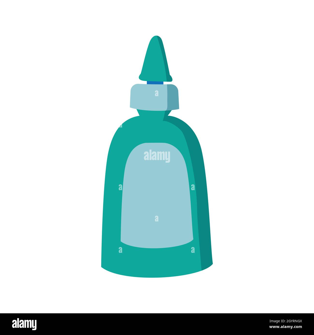 Glue icon on white flat art vector illustration, with design ...