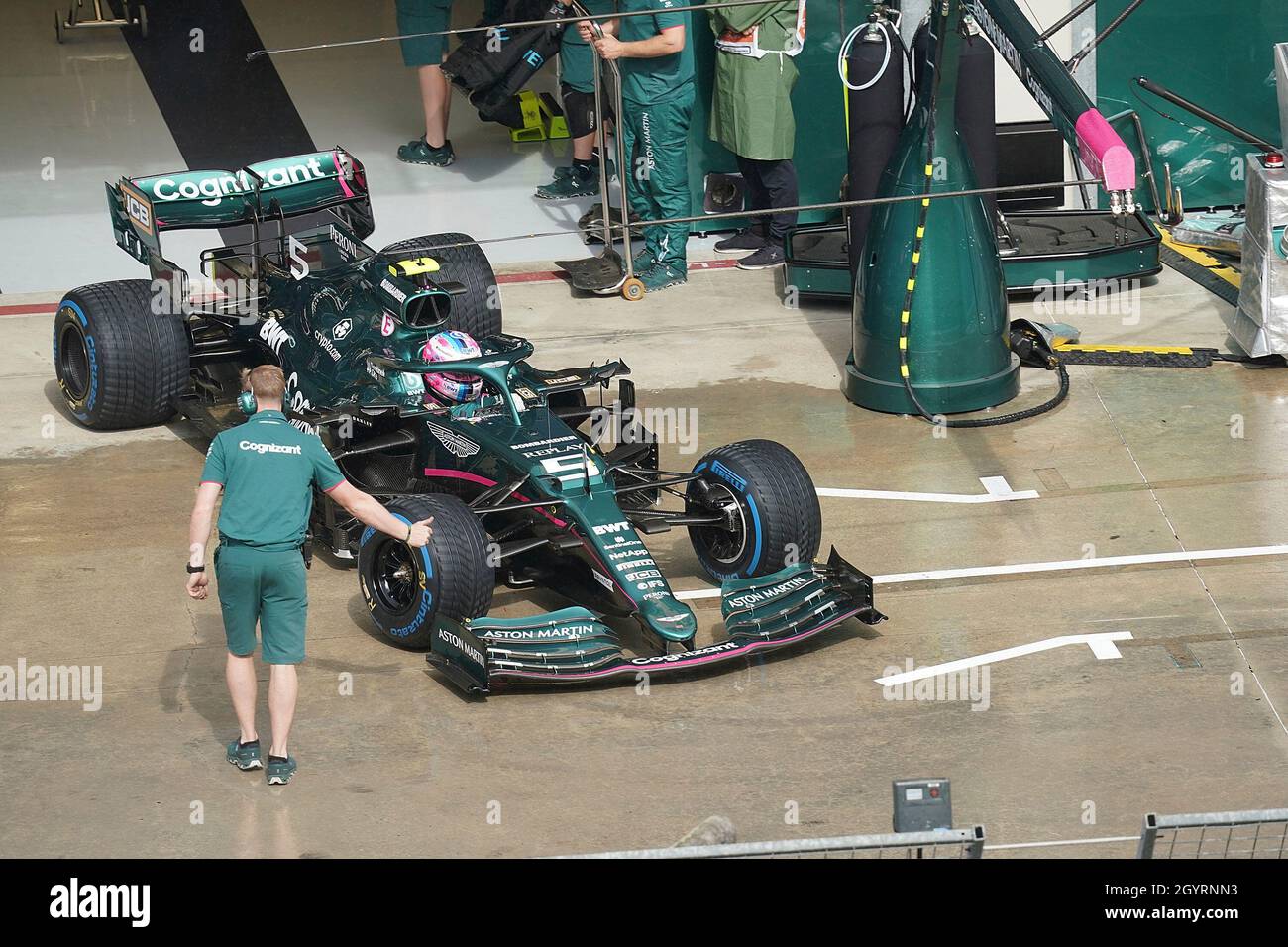 Istanbul, Turkey. 09th Oct, 2021. 09.10.2021, Istanbul Park Circuit ...
