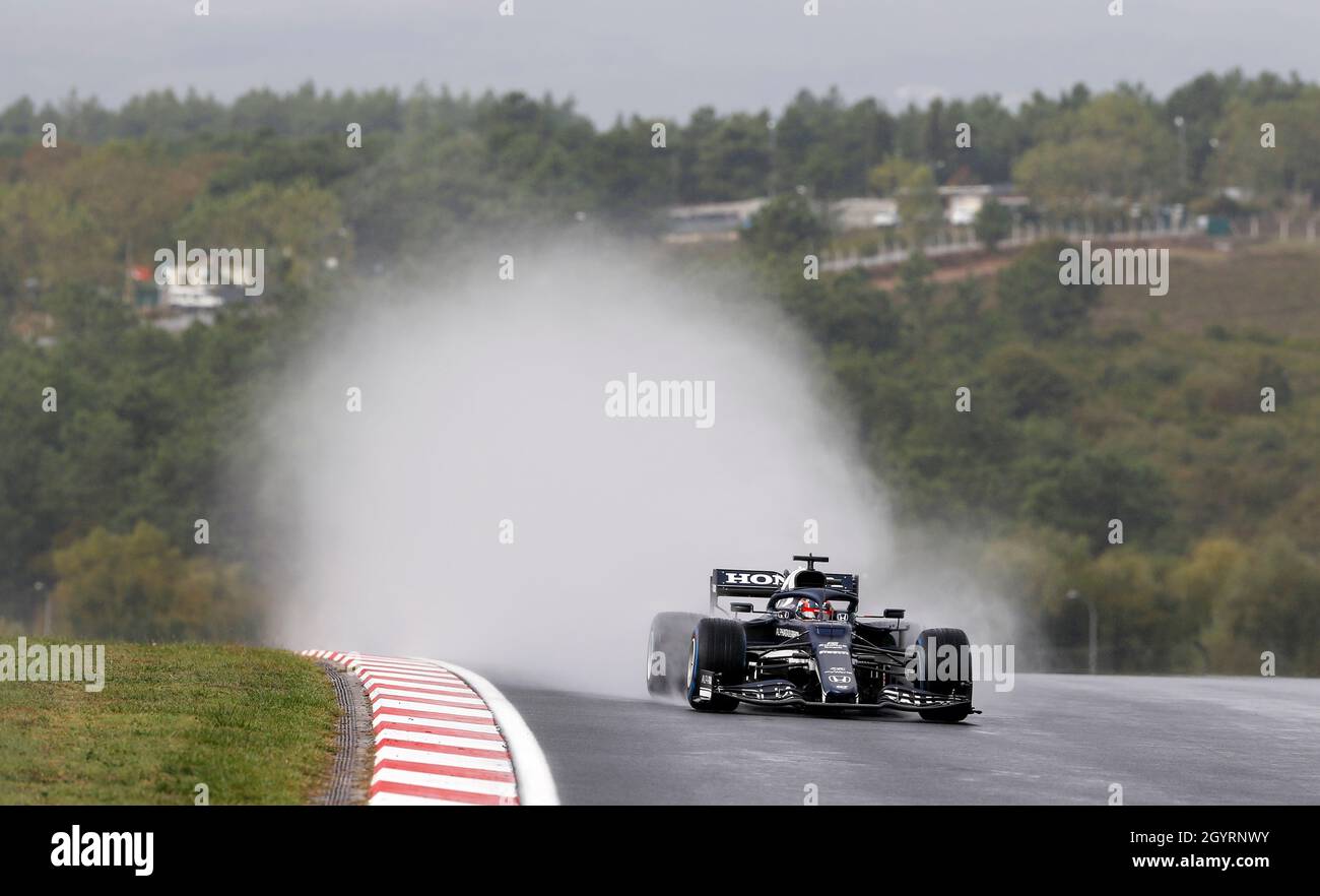 Istanbul, Turkey. 9th Oct, 2021. # 22 Yuki Tsunoda (JPN, Scuderia ...