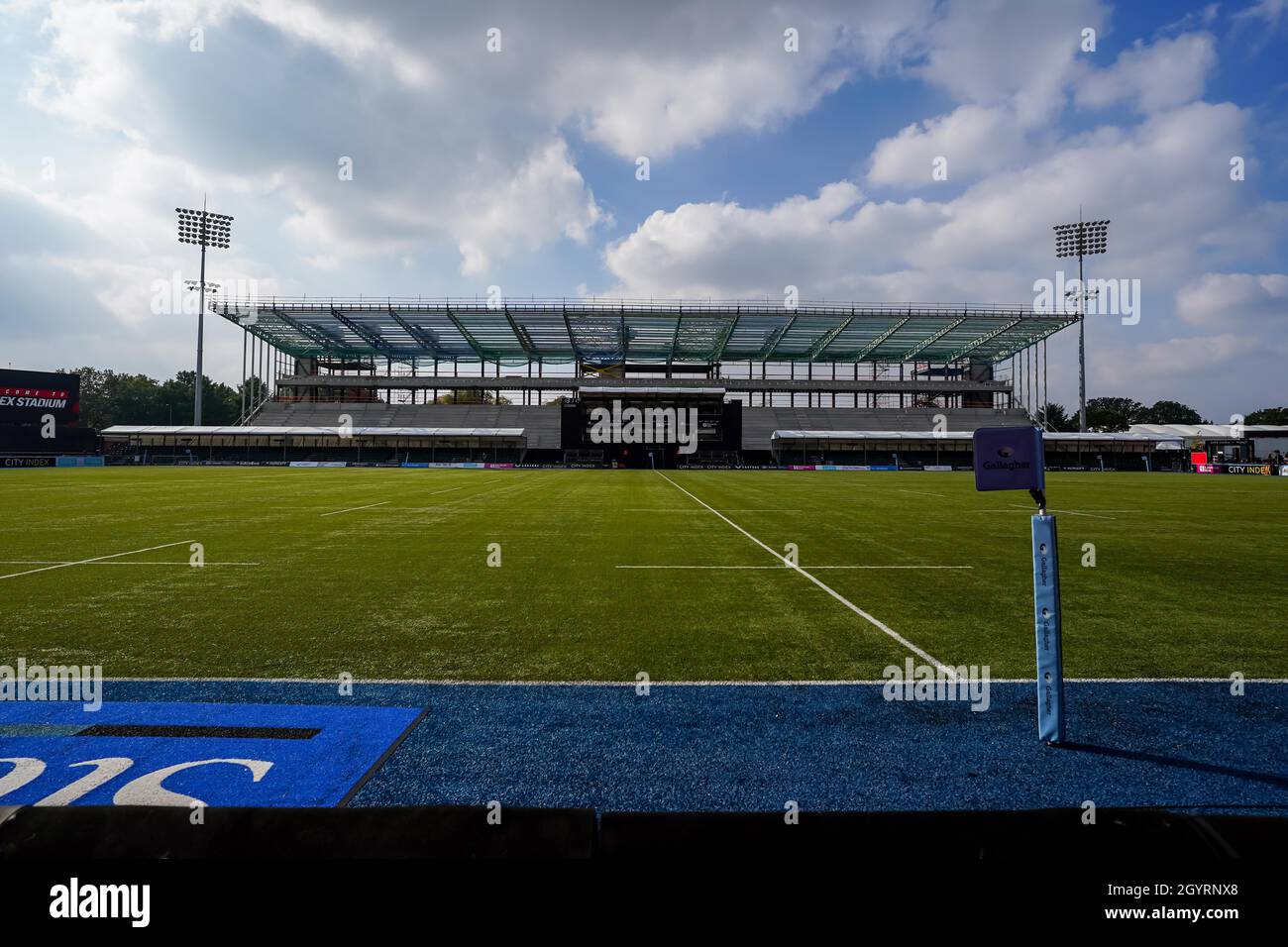 Ground View of the new stadium at StoneX stadium Stock Photo - Alamy