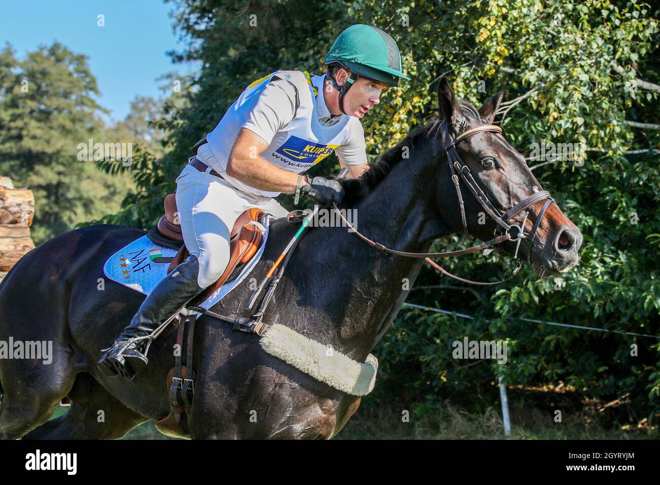 ENSCHEDE, NETHERLANDS - OCTOBER 9: Padraig mc Carthy IRL with MGH Tokyo ...