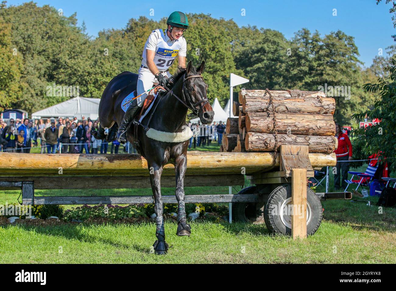 ENSCHEDE, NETHERLANDS - OCTOBER 9: Padraig mc Carthy IRL with MGH Tokyo ...
