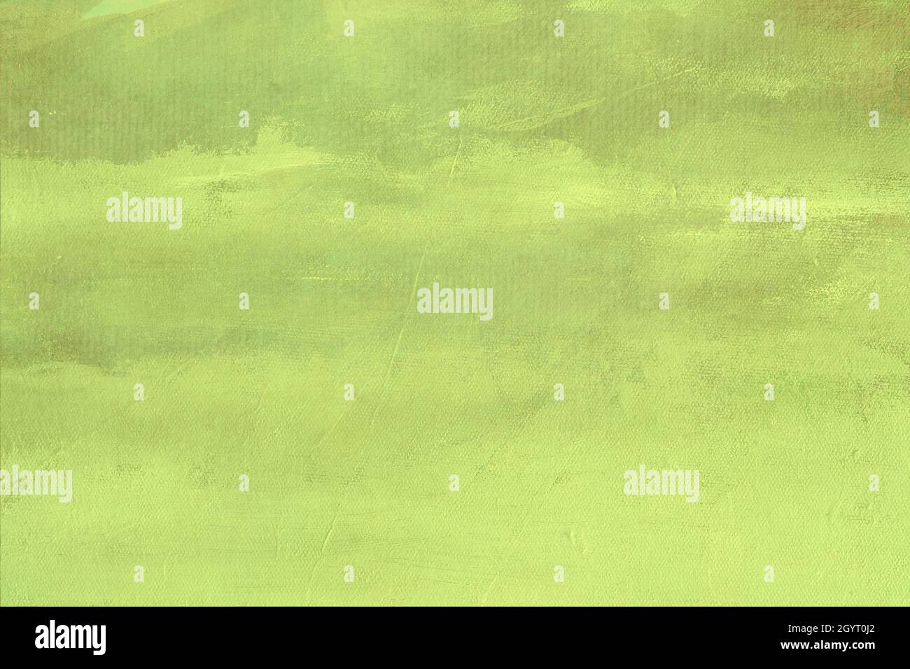 Green painting backdrop grunge canvas background or texture Stock Photo ...