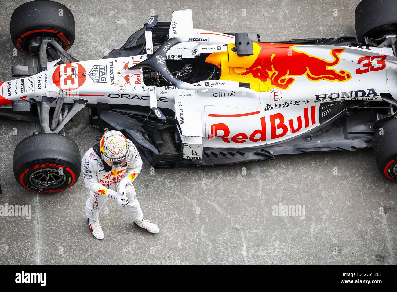 Tuzla, Turkey. 09th Oct, 2021. VERSTAPPEN Max (ned), Red Bull Racing ...