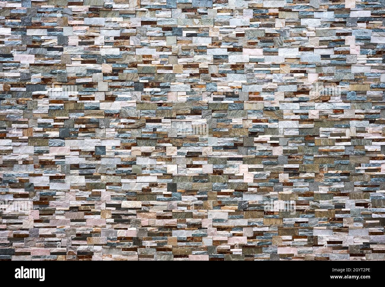 Rustic stone mosaic wall facing ceramic porcelain tiles stonewear Stock ...