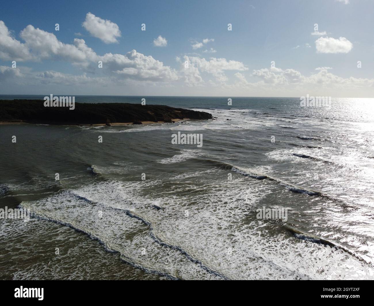 Beautiful photo of the sea in the Vendée Stock Photo - Alamy