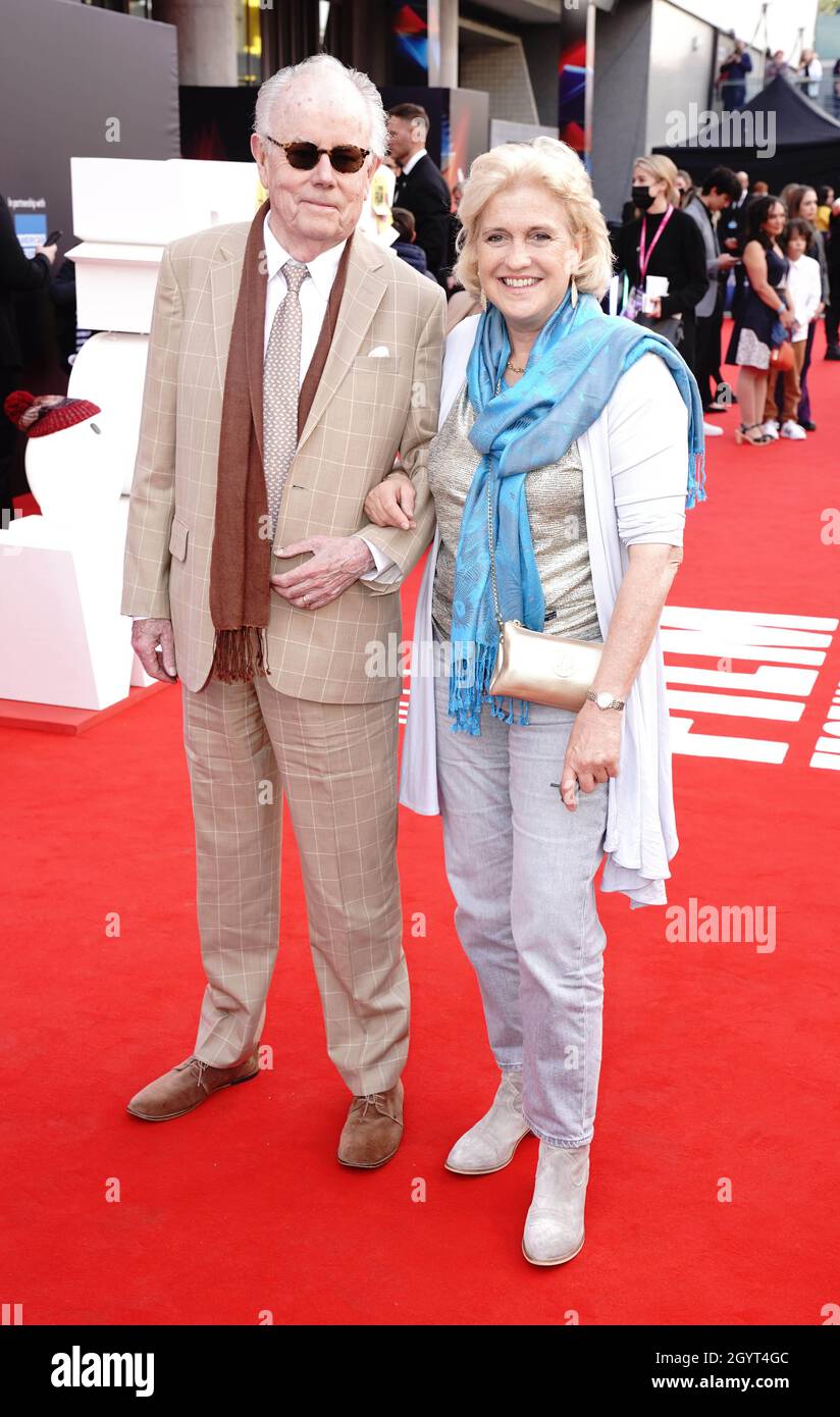 Michael Whitehall and Hilary Whitehall arrive for the world premiere of ...