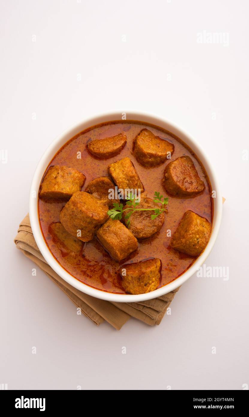 Besan Gatte Ki Sabzi or Gatta Curry Recipe, popular rajasthani menu for ...