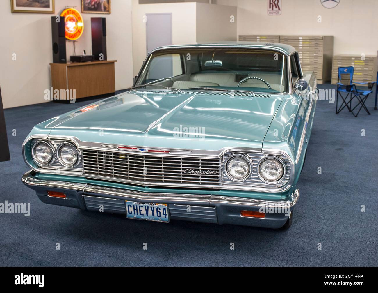 in the Las Vegas car museum auto collection in The Linq hotel-casino on ...