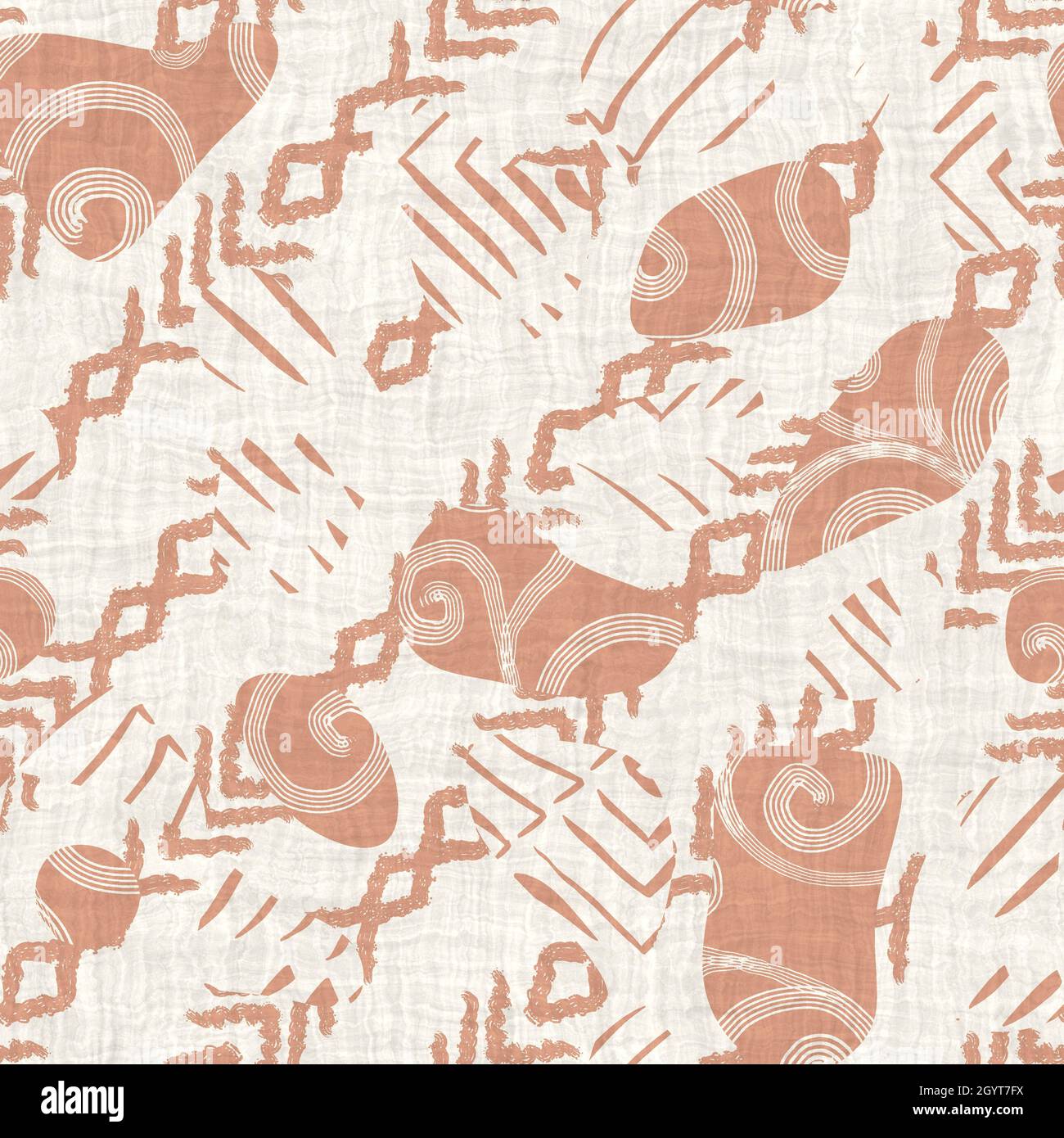 Seamless two tone hand drawn brushed effect pattern swatch Stock Photo ...