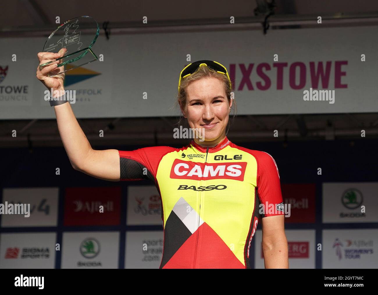Individual combativity award winner Hayley Simmonds of team CAMS-Basso ...
