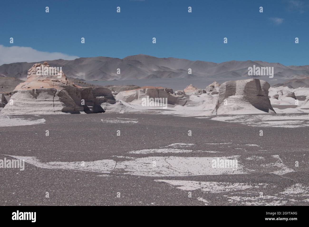 unique pumice field in the world in northwestern Argentina Stock Photo ...