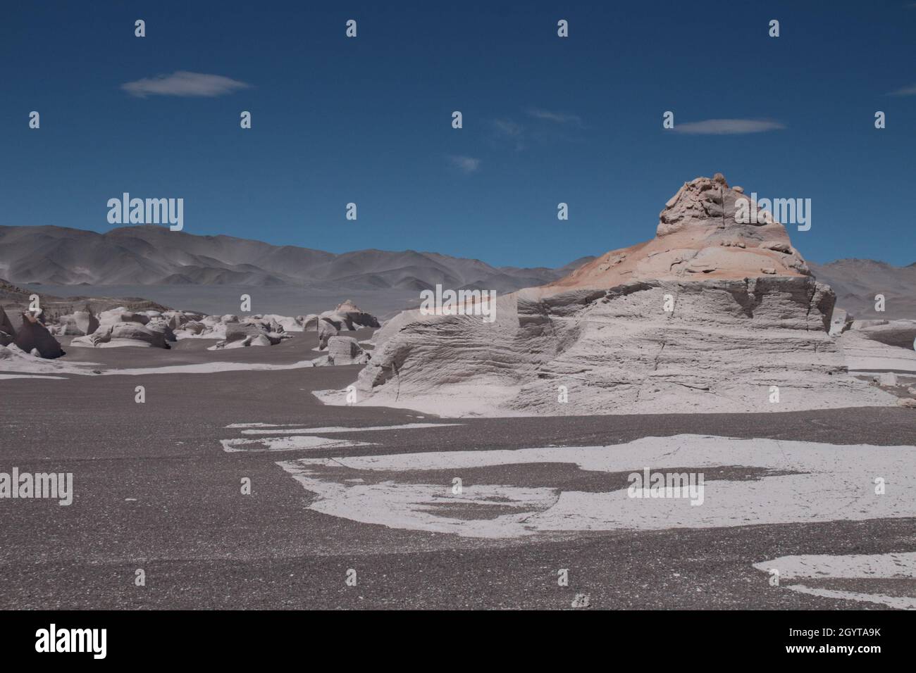 unique pumice field in the world in northwestern Argentina Stock Photo ...