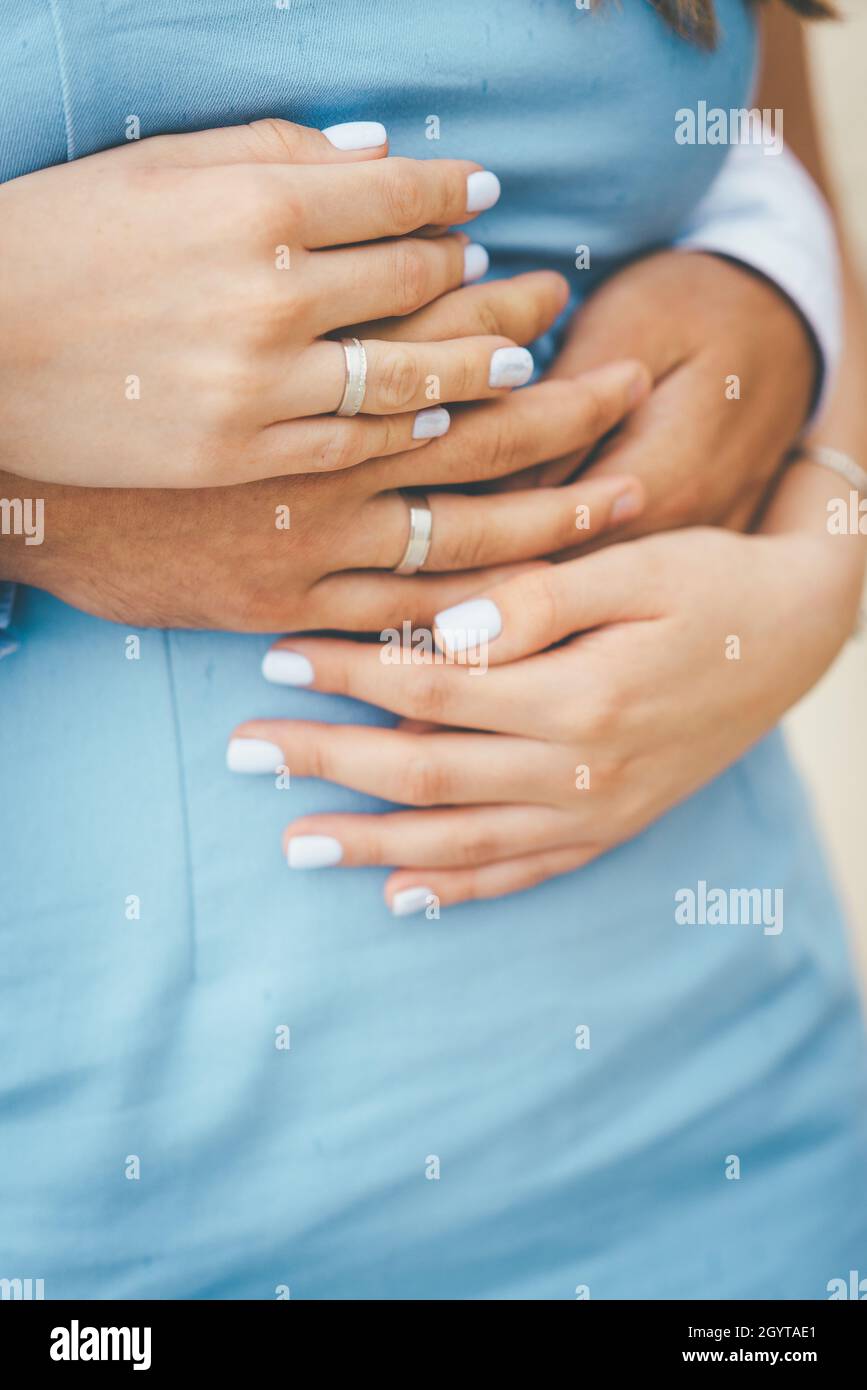 Hand around waist hi-res stock photography and images - Alamy