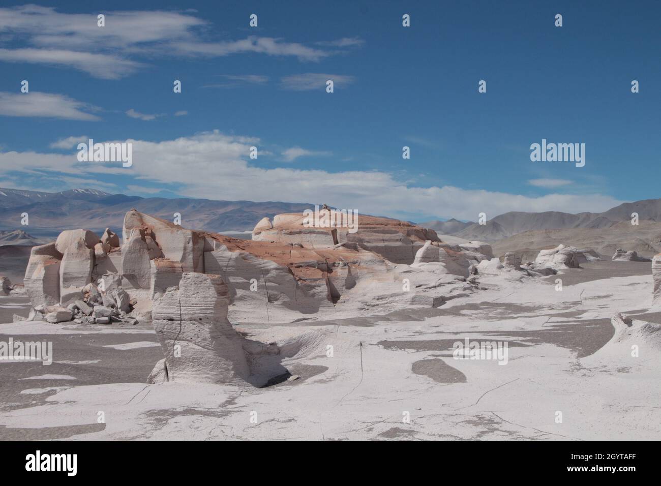 unique pumice field in the world in northwestern Argentina Stock Photo ...