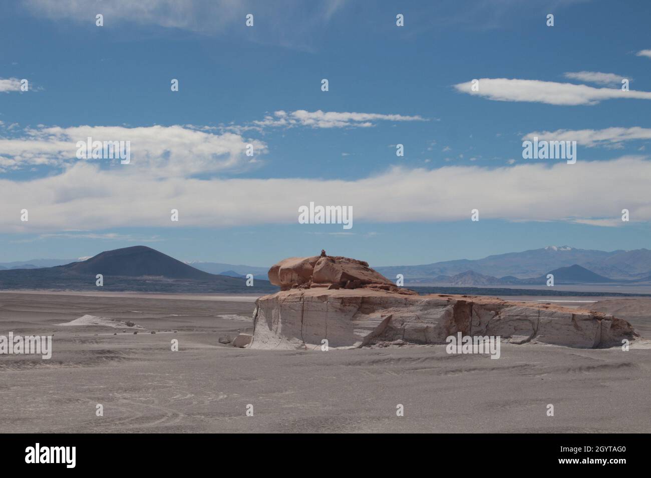 unique pumice field in the world in northwestern Argentina Stock Photo ...