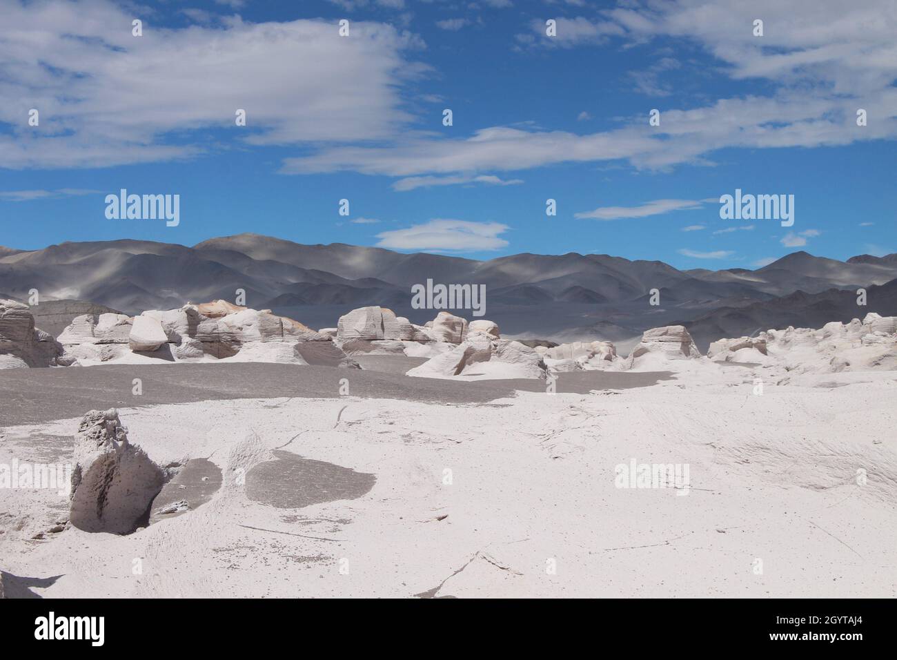 unique pumice field in the world in northwestern Argentina Stock Photo ...