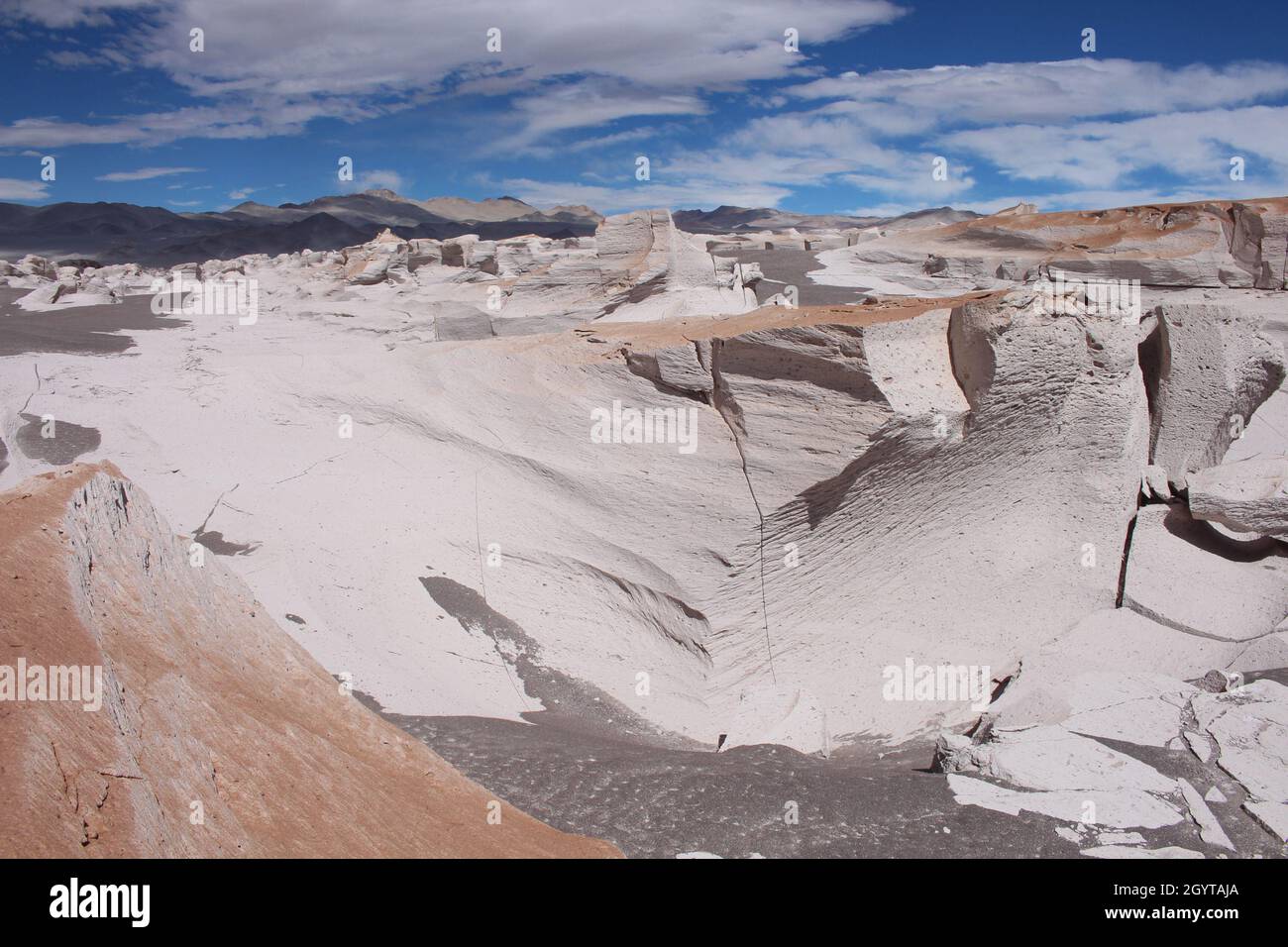 unique pumice field in the world in northwestern Argentina Stock Photo ...