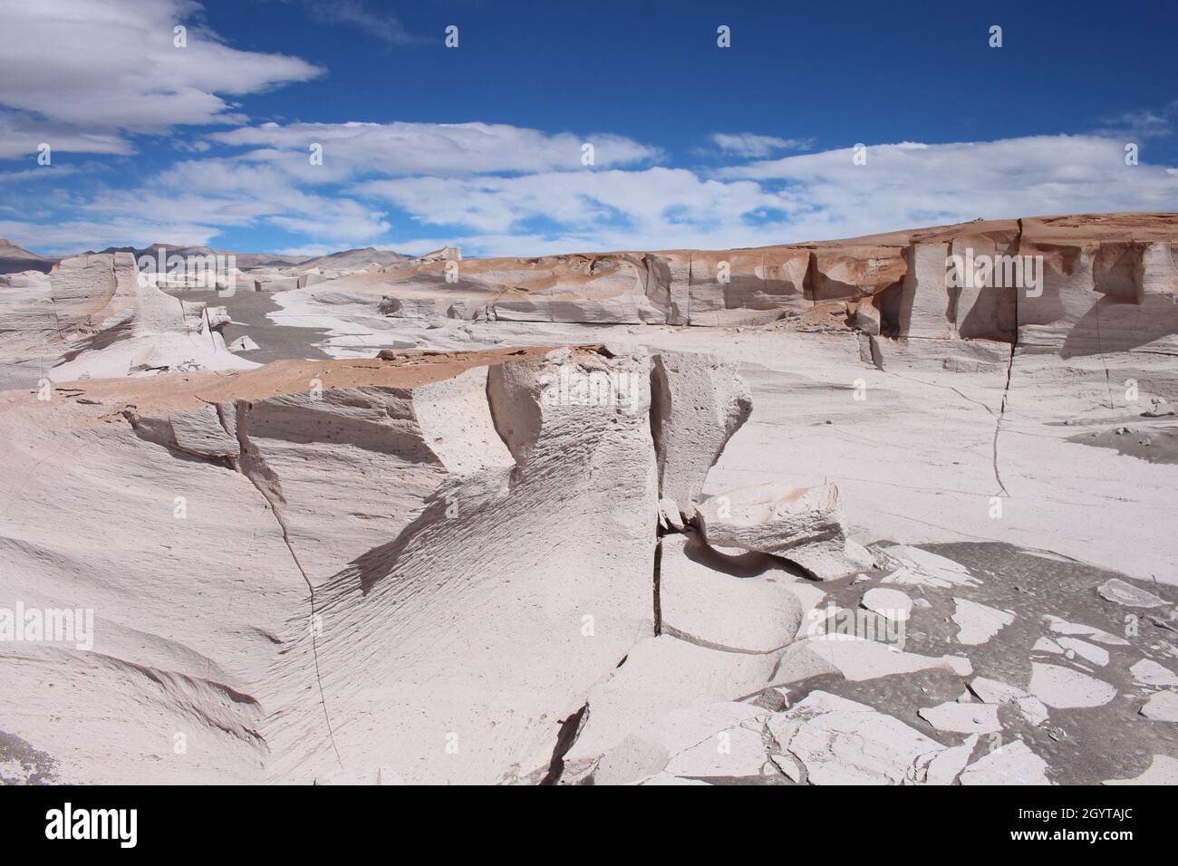 unique pumice field in the world in northwestern Argentina Stock Photo ...