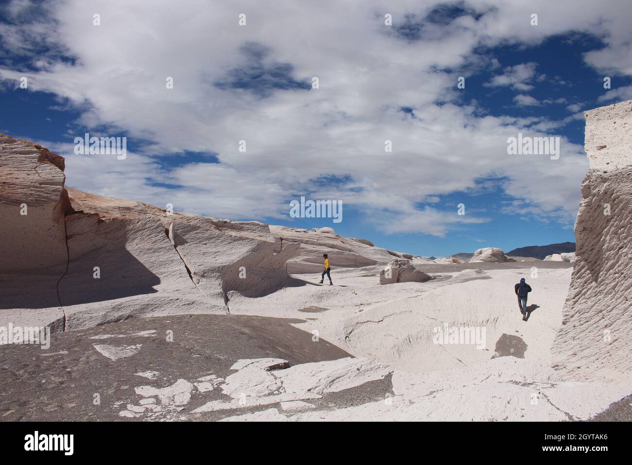 unique pumice field in the world in northwestern Argentina Stock Photo ...