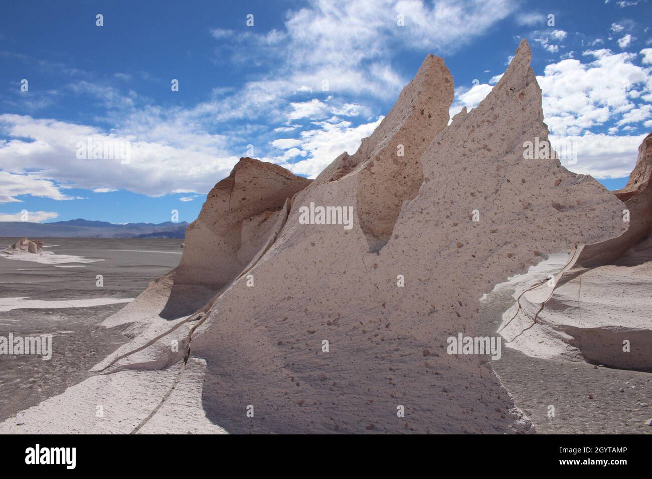 unique pumice field in the world in northwestern Argentina Stock Photo ...